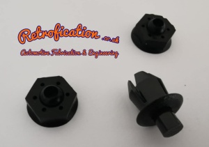 VW MK1 Golf Caddy Rear Wheel Arch Stone Guard Trim Fixing Clips ...