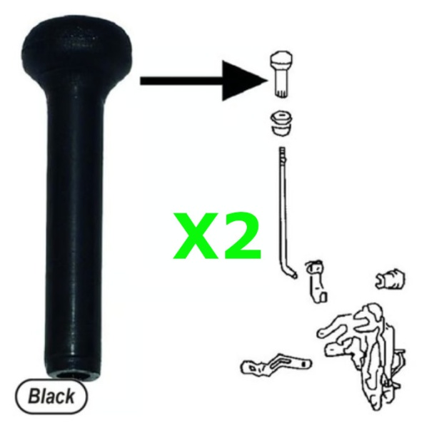 VW MK1 MK2 Golf Caddy Jetta Scirocco Door Locking Pin - Retrofication