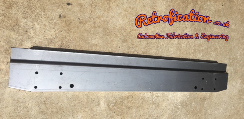 VW MK1 Caddy Pickup Rear Panel (Heckblech) 803147079A - Retrofication